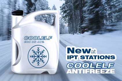 IPT | New at IPT Stations: Coolelf Antifreeze!